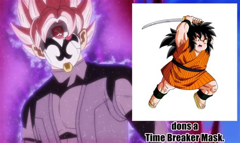 Yajirobe Dons A Time Breaker Mask By Darth19 On Deviantart