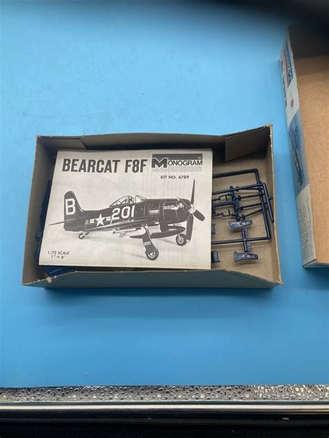 Monogram Bearcat F8f Airplane Model Kit New Ebay