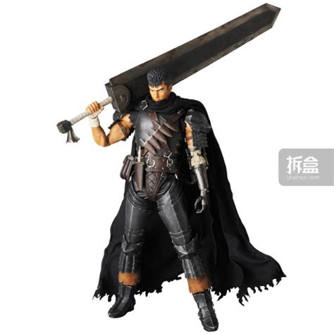 Medicom Rah 12寸可动系列推出《剑风传奇》格斯guts（黑剑士版） 拆盒