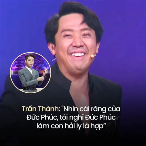 Khi Trấn Thành “nhe Răng” Viết Bởi User1689906613