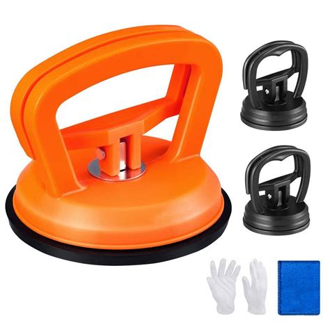 Skyshalo Dent Removal Kit 3 Packs Suction Cups Dent Puller Handle
