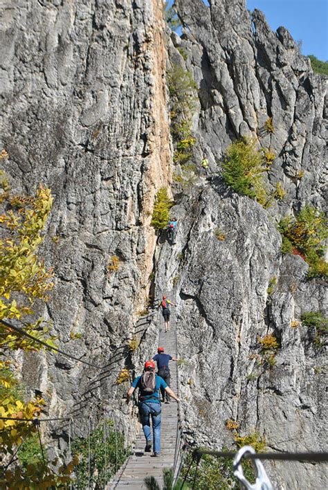 What To Know About Climbing The Nelson Rocks Via Ferrata In West Virginia