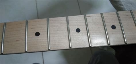 Help Needed I Tried To Sand Down The Side Of The Fretbroad On My