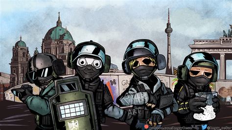 Darkest Siege Gsg9 Rrainbow6
