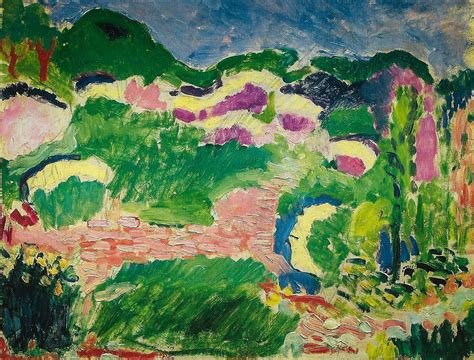 Henri Matisse Landscape Broom Paysage Le Genets 1906 At San