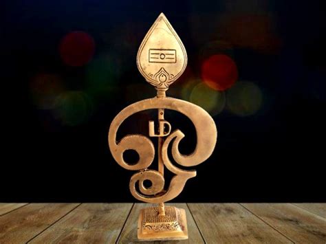 Brass Murugan Ohm Vel Creative Wall Decor Statue Antique Statue