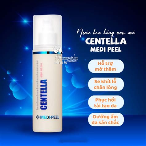 Nước hoa hồng rau má Centella Medi Peel 180ml Hàn Quốc