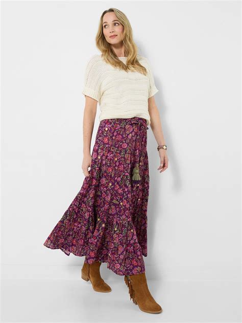 Purple Skirt Very