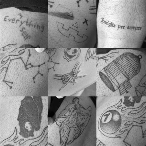 ♡graysons Tattoos~part 2♡ Dolan Twins Tattoos Twin Tattoos Tattoo