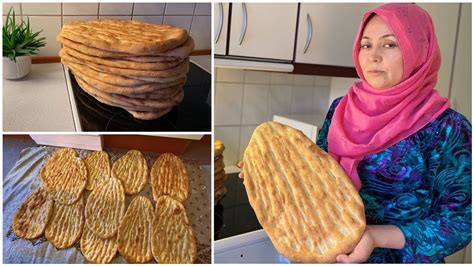 طرزتهیه نان پنجه کش افغانیرویش پخت نان پنجرکش جاغوریتهیه نان در داش خانگی Youtube