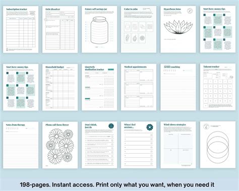 Future Adhd Printable Planner Future Adhd