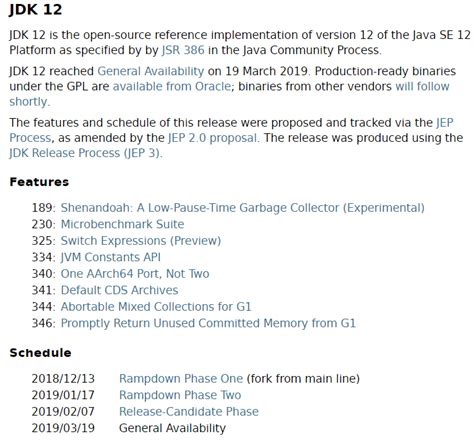 Java 12 Jdk 12 正式发布 Linuxeden开源社区