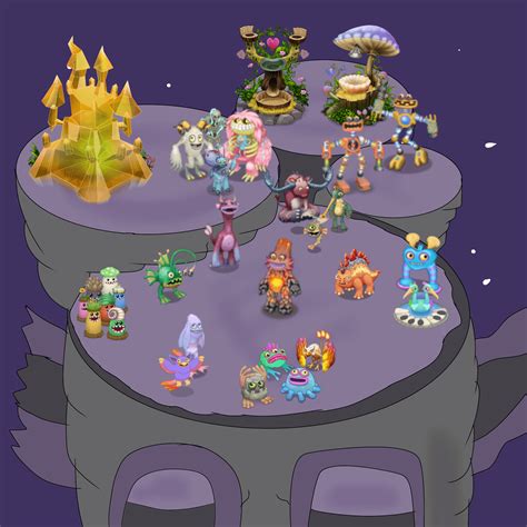 Fanmade Msm Island Nightrock Island Rmysingingmonsters
