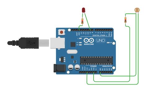 Circuit Design Light Sensitive Sensor Tinkercad Circuit Design Light Sensitive Sensor Tinkercad