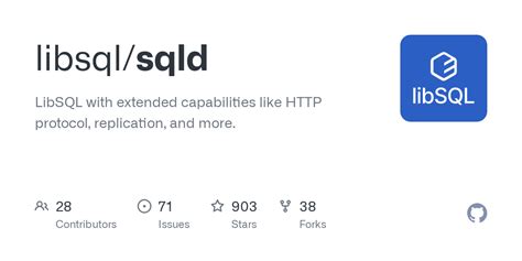Github Libsqlsqld Libsql With Extended Capabilities Like