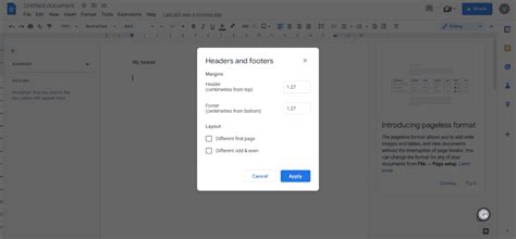 How To Add Header In Google Docs 5 Simple Lucid Steps