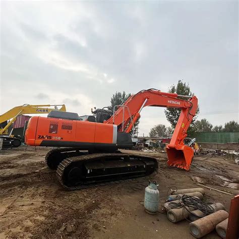 Japan Hitachi Zx350 35ton Crawler Excavators Used Hitachi Heavy Duty