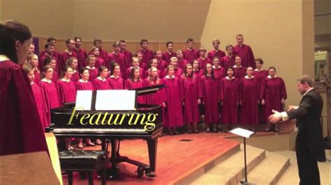 Concordia College Chapel Choir Michael Culloton Conductor Youtube