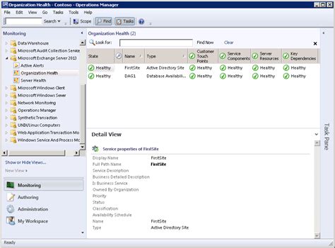 Getting Started With Exchange Server Management Pack Microsoft Learn