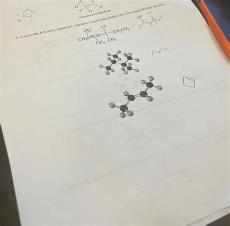 Solved Convert The Following Condensed Structures Or