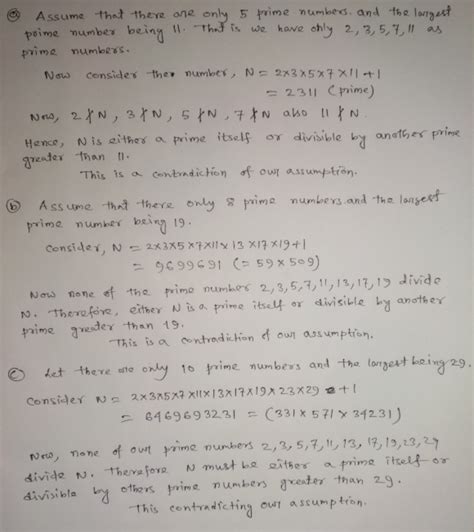 In The Proof Of Theorem 4 7 Euclids Proof That There Are Infinitely