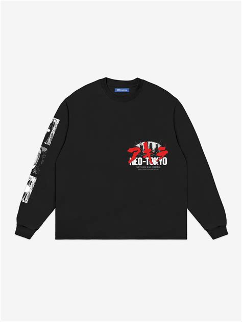 Kaneda Longsleeve Black Scrt