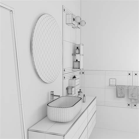 Baño Completo Arcom Magnetica 2 Modelo 3d 60 Max Fbx Unknown Obj