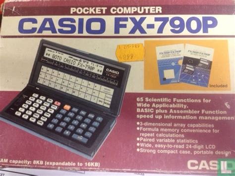 Casio Fx 790p 1986 Casio Lastdodo