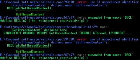 compilation errors using clang13 64 bit on windows · issue 669 · kcat openal soft · github