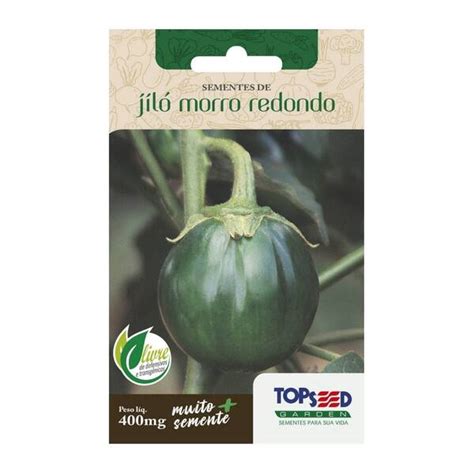 Sementes Jiló Morro Redondo Topseed Leroy Merlin