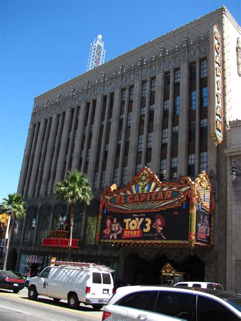 Toy Story 3 At The El Capitan A Photo On Flickriver