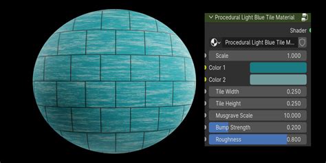 Blender Procedural Bricks And Tiles Materials Package 4 Superhive