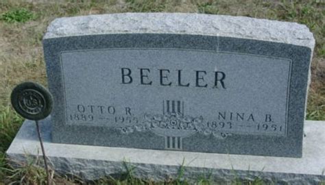 Otto Ray Beeler 1889 1955 Find A Grave Memorial