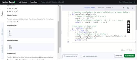 Rutuja Pandharpatte On Linkedin Hackerrank Python Codingchallenge Problemsolving Projecteuler