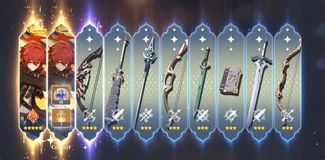 After Having Keqing C5 Mona C5 Jean C3 And Qiqi C3 I Get My First And Second Diluc R