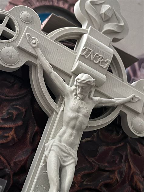Botonee Cross A Full Sized 3d Printed Symbol Of Faith Etsy