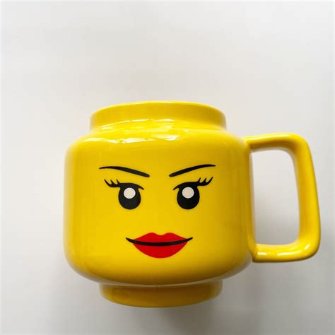 Lego Minifigure Mug Ceramic Lady Artofit