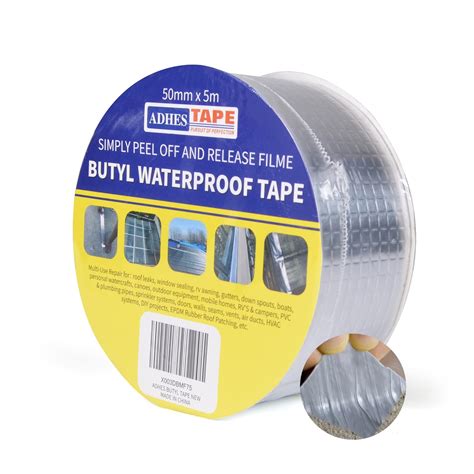 Adhes Butyl Tape Waterproof Tape Aluminum Foil Tape Sealan Tape 50mm X