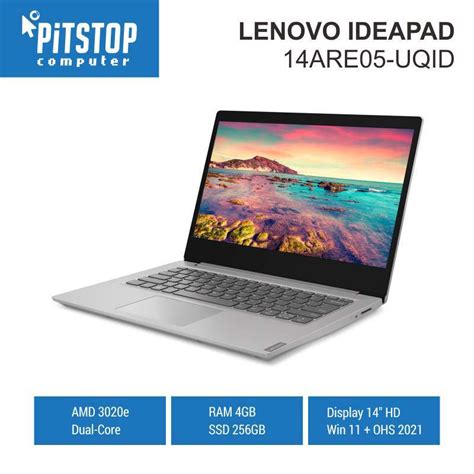 Jual Lenovo Ideapad Slim 3 14ADA05 UQID AMD 3020e 4GB 256GB Win 11 Di Seller Pitstop