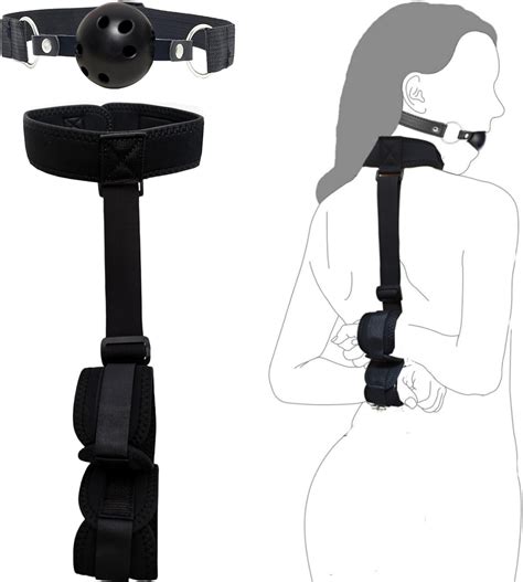 Bdsm Bondage Sex Restraints Set Couples Sex Toys Neck To