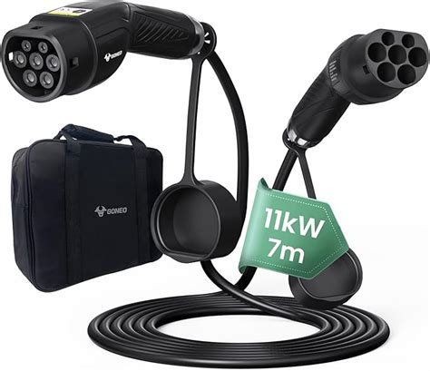 Goneo Ev Charging Cable Kw A M Type To Type Car Charging Cable For Electric Vehicle