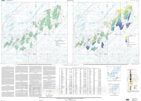 Map Map Showing The Extent Of Mining Locations Of Mine Shafts Adit