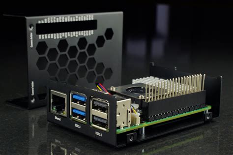 Kksb Raspberry Pi 5 Case Aluminium Black — Kksb Cases