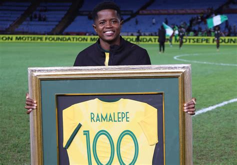Lebohang Ramalepe Reflects On Reaching 100 Caps For Banyana Banyana Mamelodi Sundowns