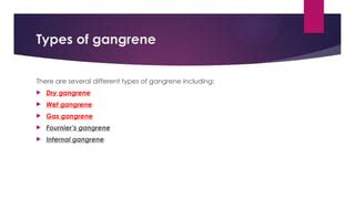 Gangrene And Its Types Pathology Kripa Pptx