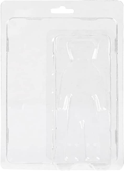 Plastic Resealable Clamshell Blister Pack For Custom 6 Inch