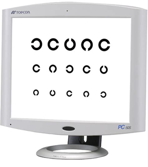 Topcon Products Visual Acuity Chart Topsindo Megah Utama