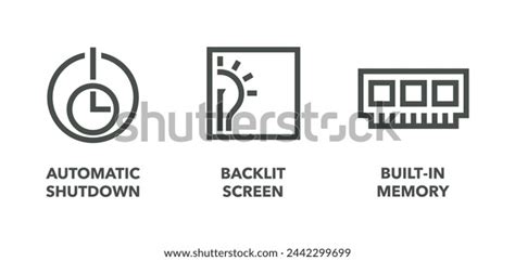 Icons Set Bold Line Temperature Meter Stock Vector Royalty Free 2442299699 Shutterstock