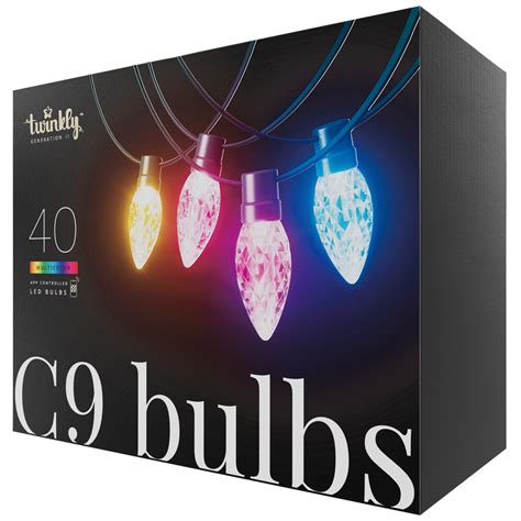 C9 Bulbs Outdoor Smart Led Holiday Lights Twinkly