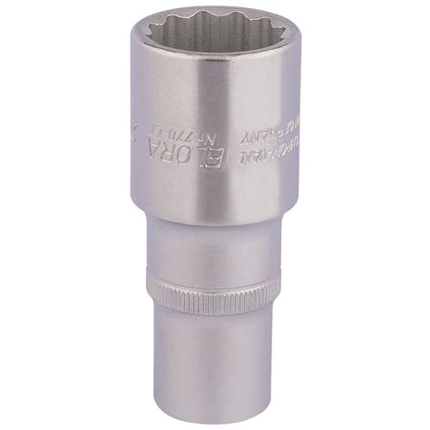 Elora 770 Lt 24mm 12 Square Drive Deep Bi Hexagon Socket 11937 From